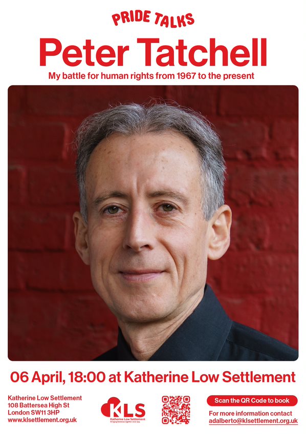 Pride Talks: An evening with Peter Tatchell on 6th April - Katherine ...